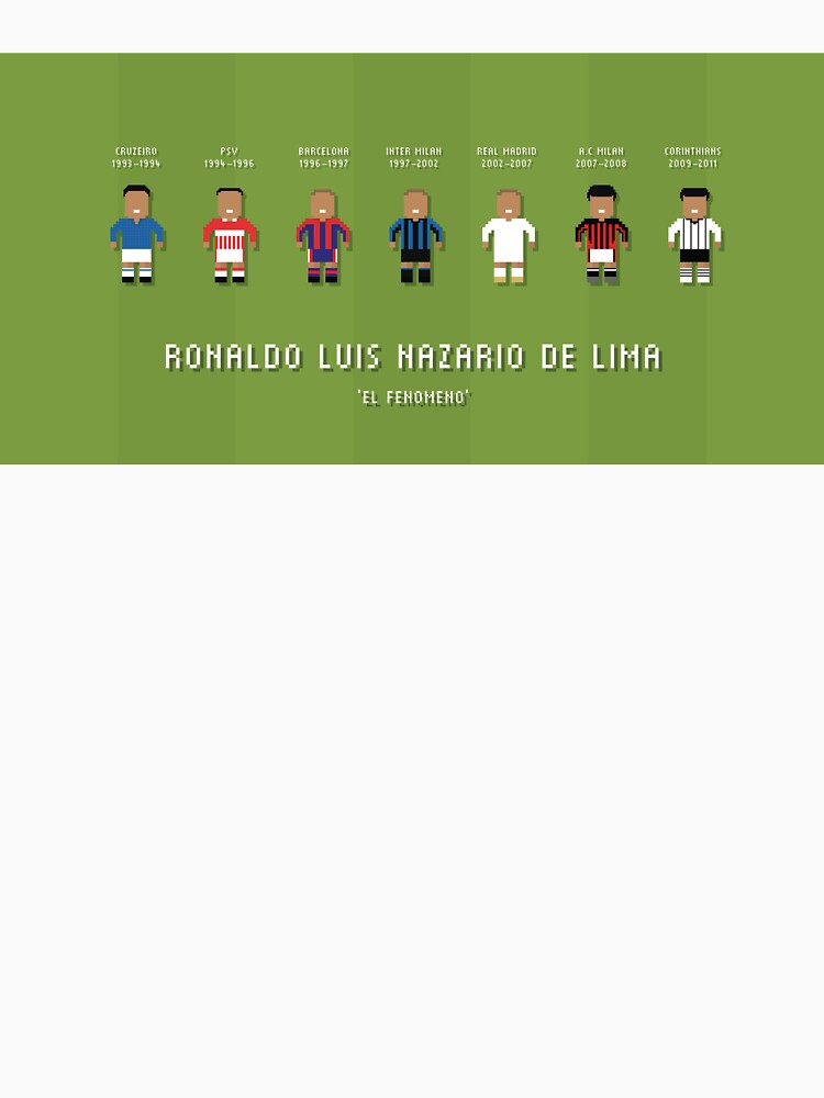 "Ronaldo R9 Clubs" T-shirt by ccamb00 | Redbubble