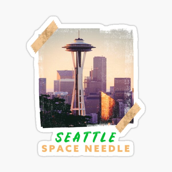 "Seattle Space Needle" Sticker for Sale by frigamribe88 | Redbubble