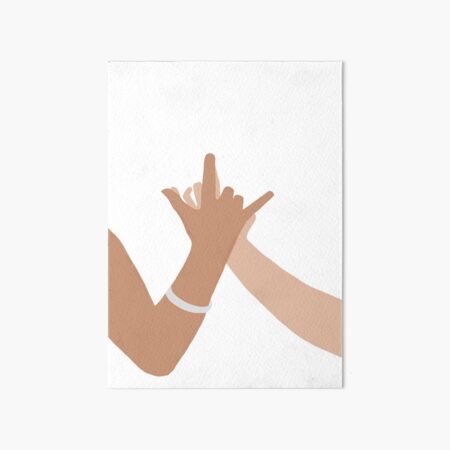 "AST Hand Sign" Art Board Print by Ot2000 | Redbubble