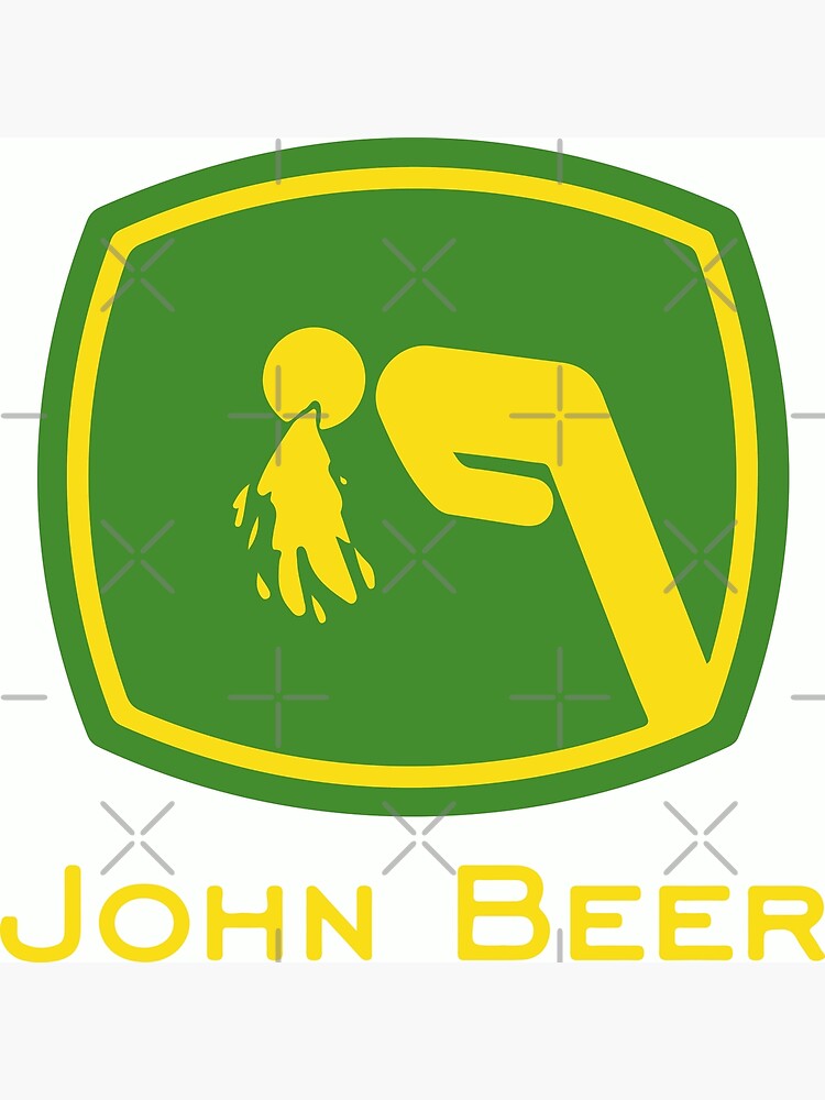 "John Beer Logo Design" Poster by chris-ellis-art | Redbubble