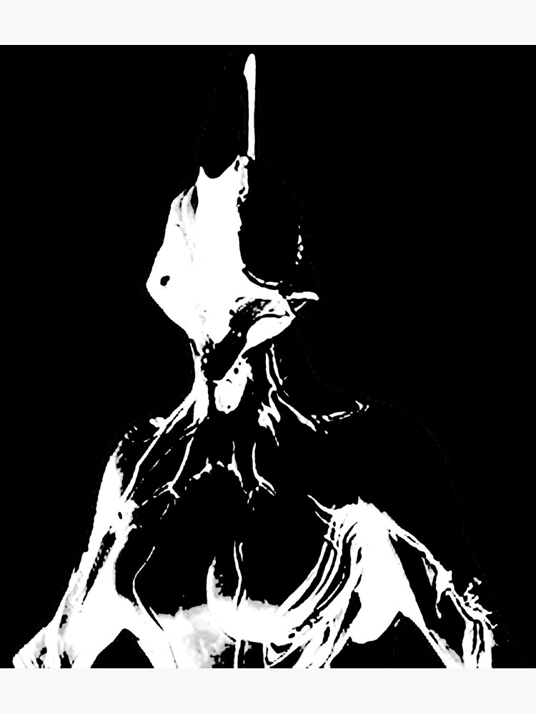 "Silhouette Nyx Warframe Fan-art" Art Print by ulitau | Redbubble