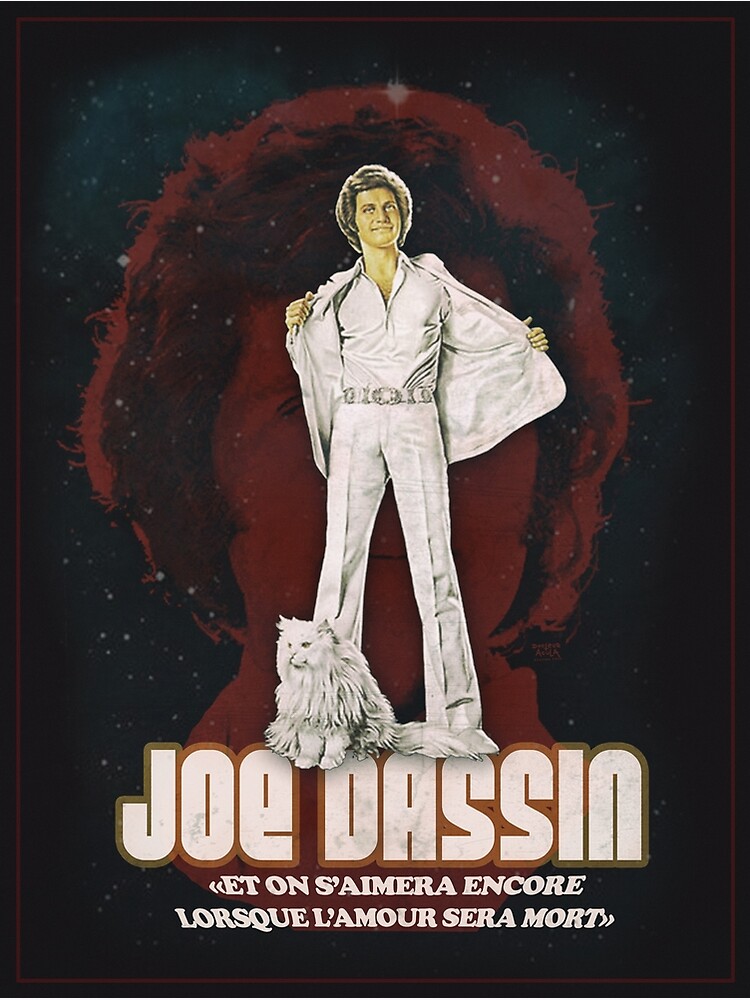"Joe Dassin" Poster for Sale by docteuracula | Redbubble