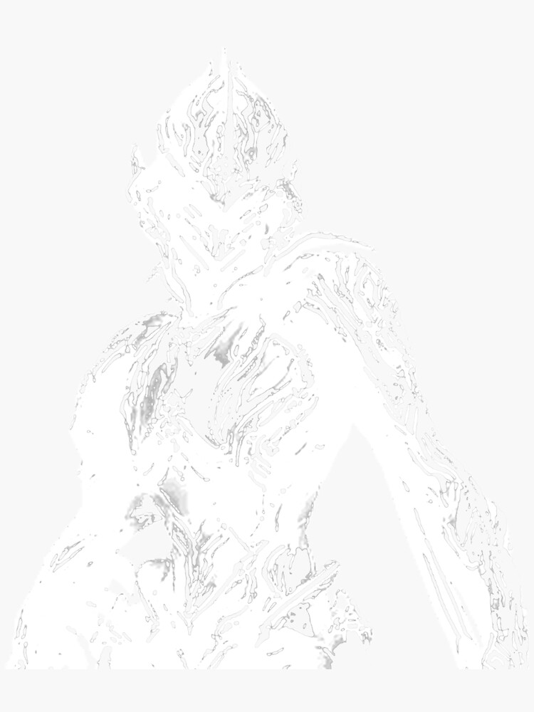 "Silhouette Zephyr Prime Warframe Fan-art" Sticker by ulitau | Redbubble