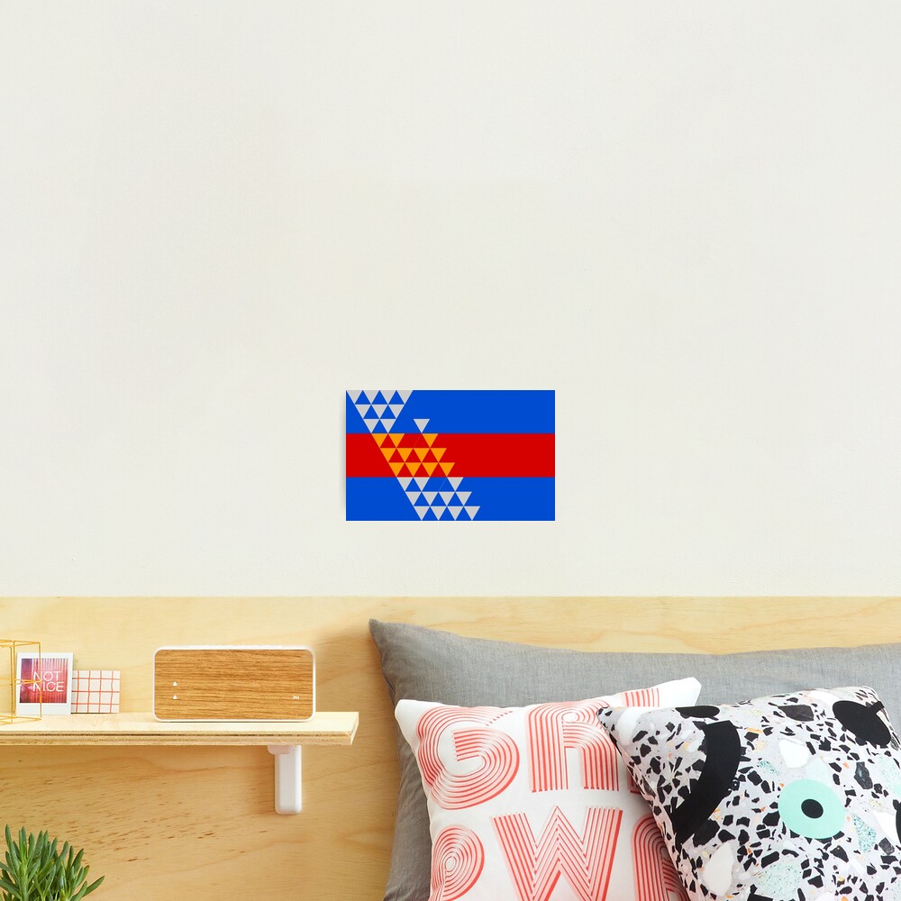 "Pomo Indian Flag" Photographic Print for Sale by FunWithFlags | Redbubble