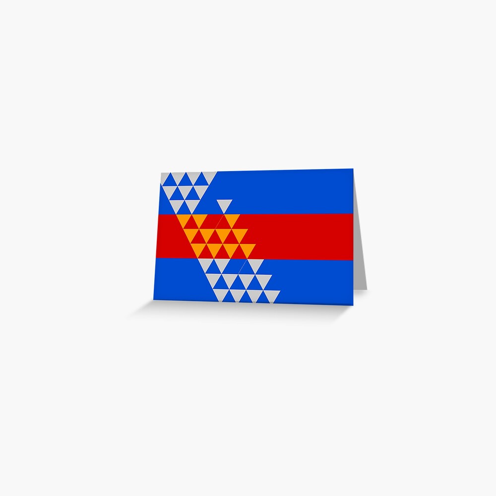 "Pomo Indian Flag" Greeting Card for Sale by FunWithFlags | Redbubble