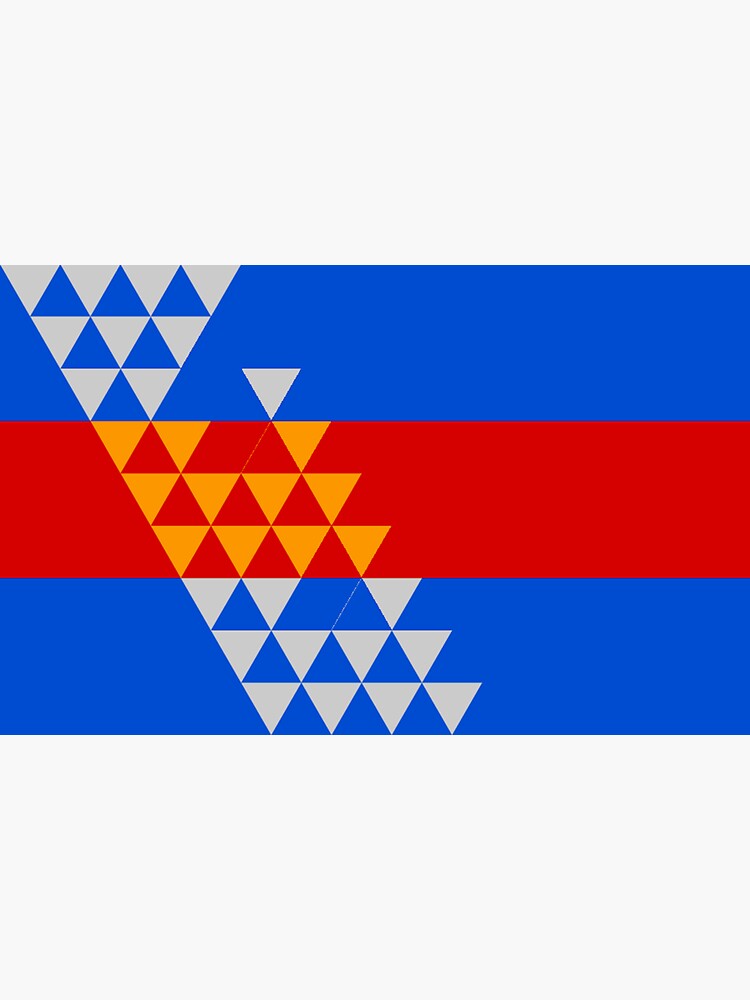 "Pomo Indian Flag" Sticker for Sale by FunWithFlags | Redbubble