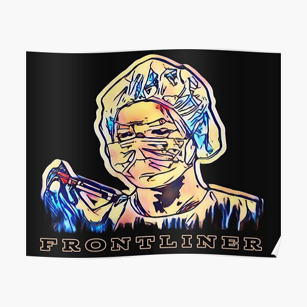 "Frontliner" Poster for Sale by Sarged | Redbubble