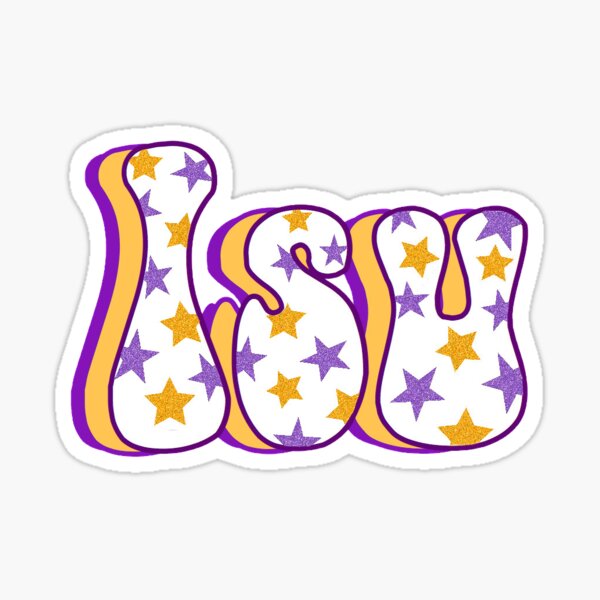 Lsu Stickers | Redbubble