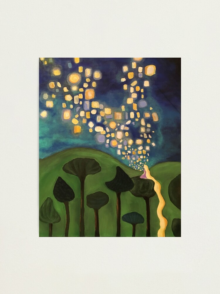 "Tangled Floating Lanterns" Photographic Print for Sale by LolaP ...