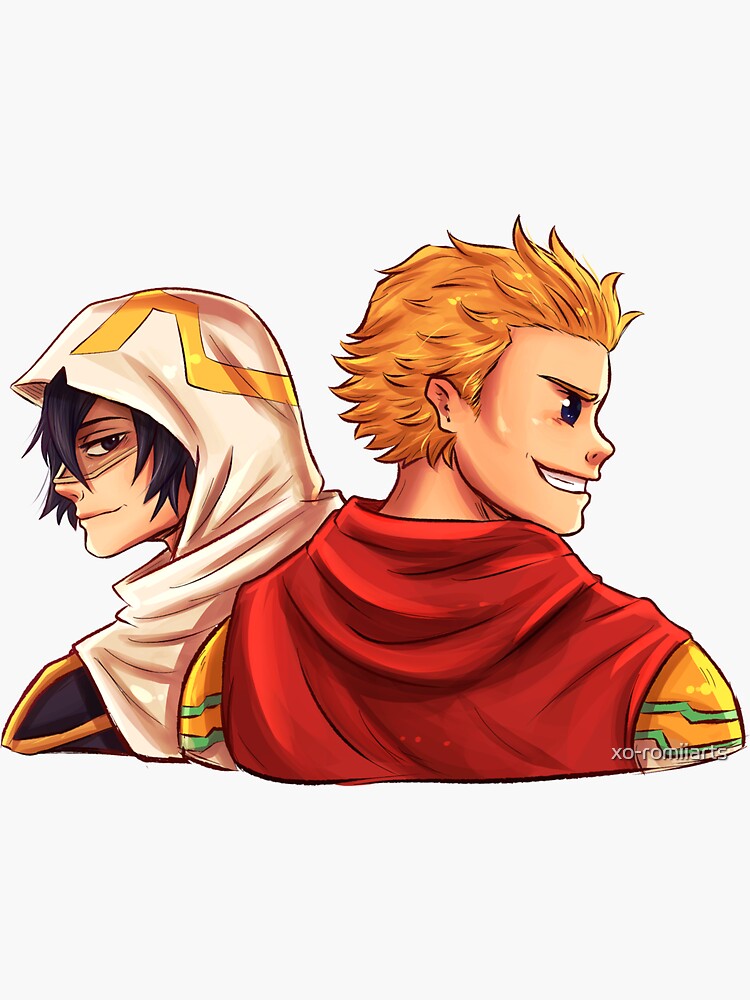 "Mirio x Tamaki" Sticker for Sale by xo-romiiarts | Redbubble
