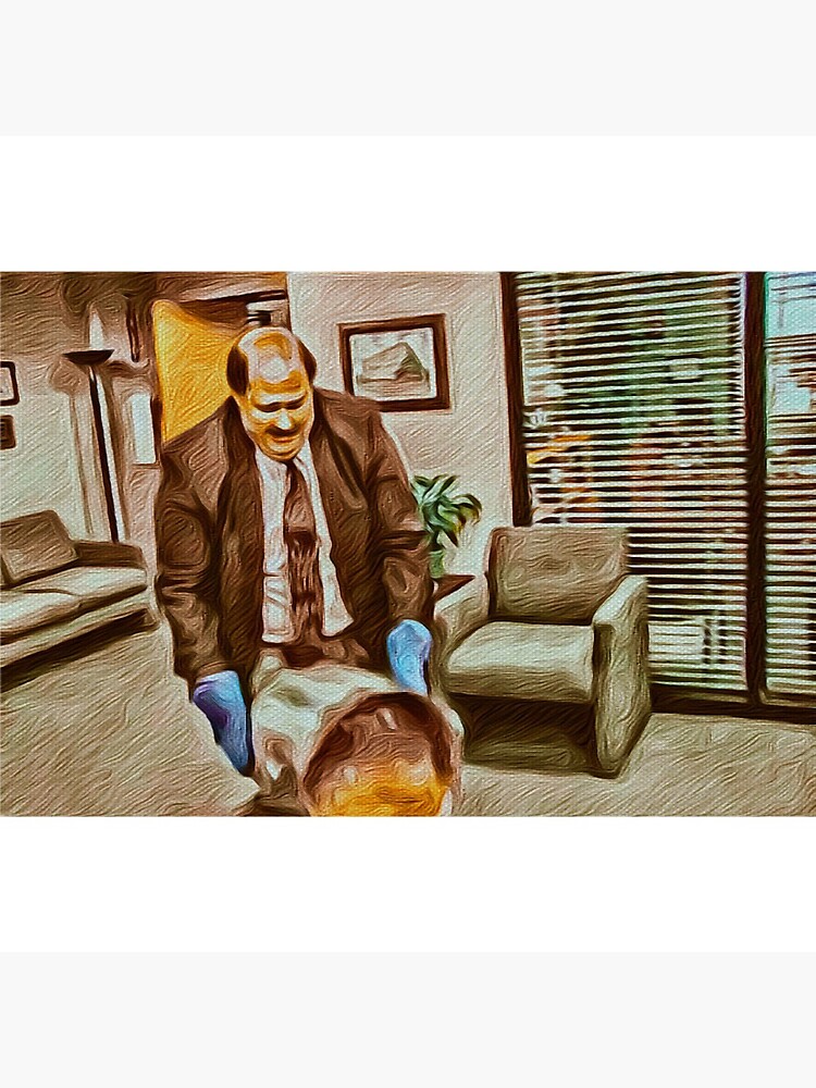 "Kevin Spills the Chili Post-Impressionist The Office" Poster by ...