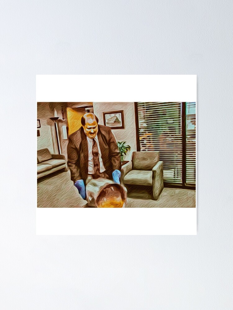 "Kevin Spills the Chili Post-Impressionist The Office" Poster by ...