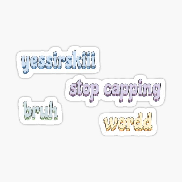 "Meme Quotes Sticker Set" Sticker for Sale by weeklyyeti | Redbubble