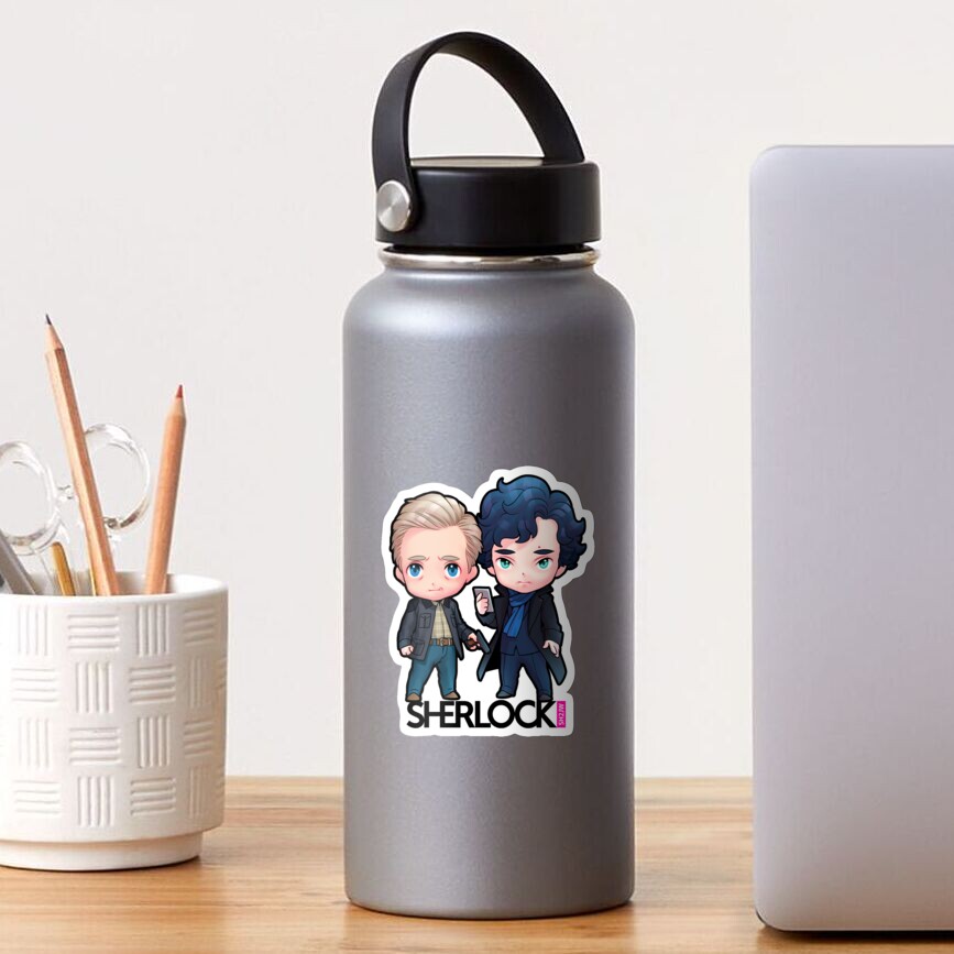 "Sherlock Holmes & John Watson" Sticker for Sale by sh2jw | Redbubble