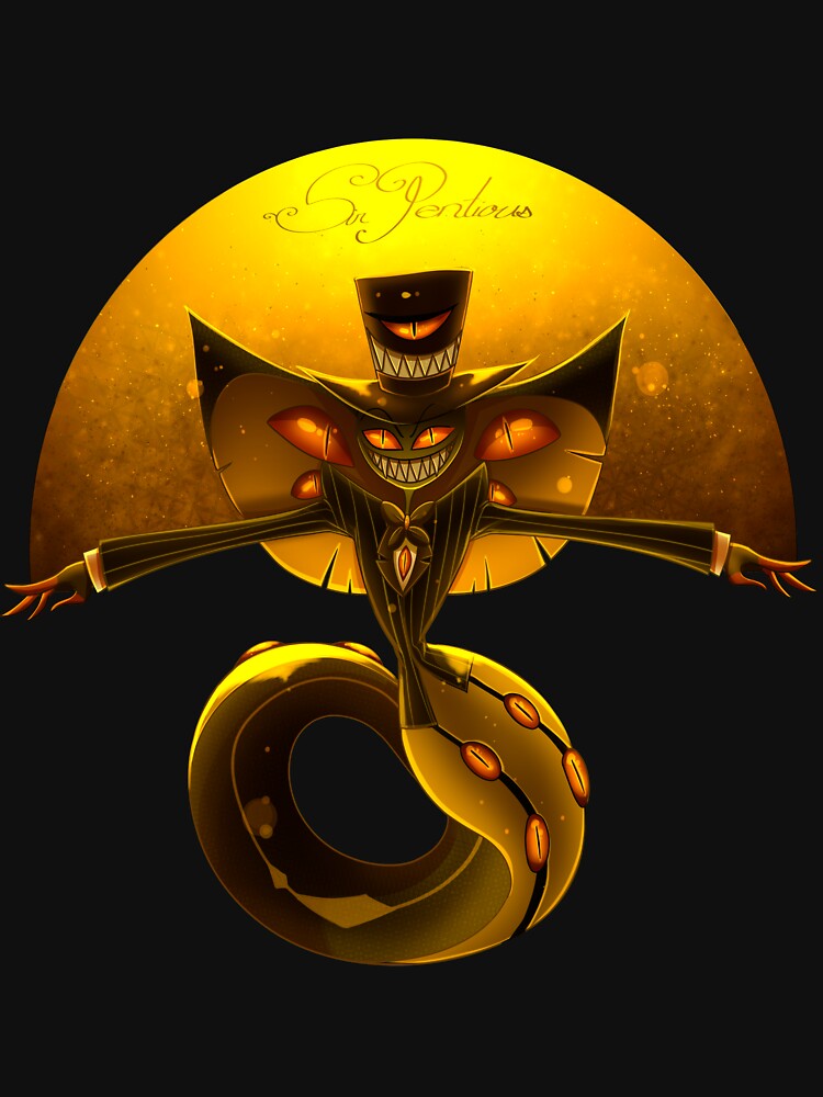 "Sir Pentious" T-shirt for Sale by ellenyx | Redbubble | hazbin hotel t ...
