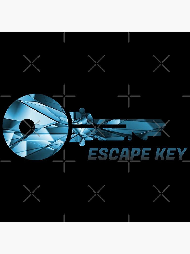 "Escape Key - Escape Room Game" Poster for Sale by saechla | Redbubble