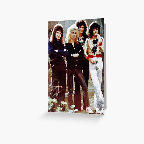 Queen Band Greeting Cards | Redbubble