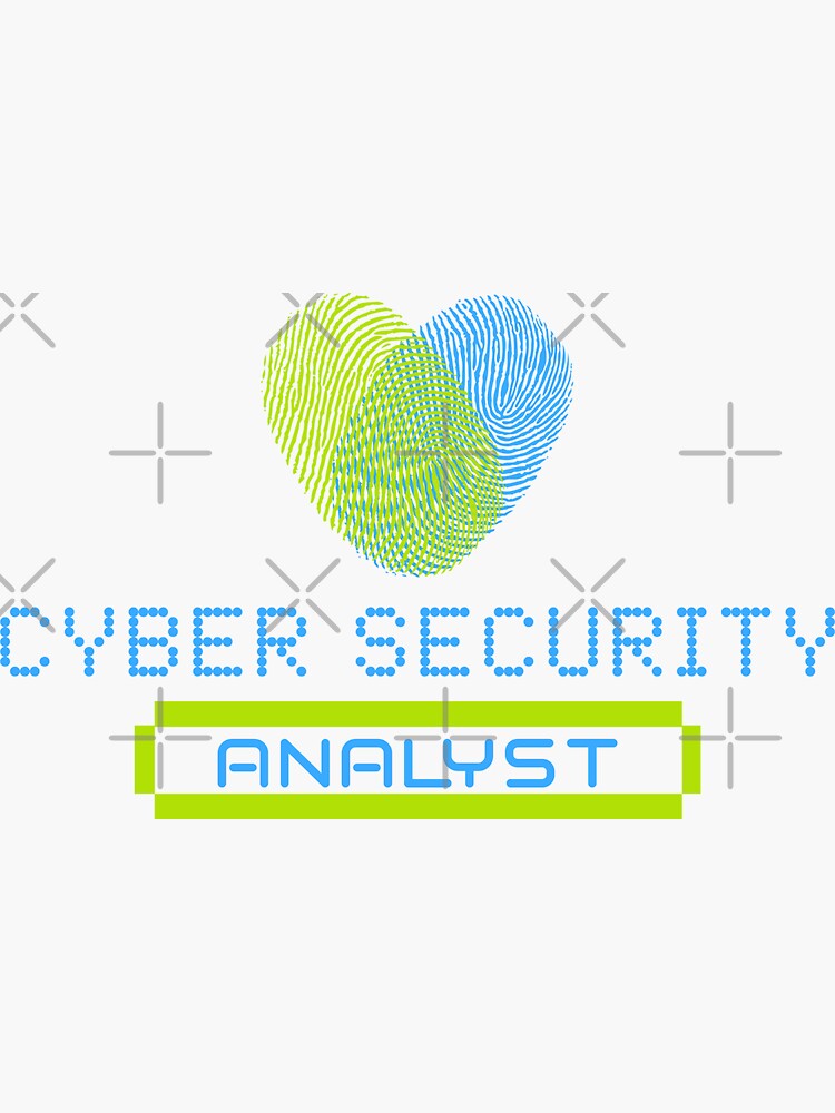 "Cyber Security Analyst" Sticker by clubtee | Redbubble