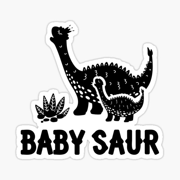 "Baby Saur Mother’s Day" Sticker by DiogoCalheiros | Redbubble