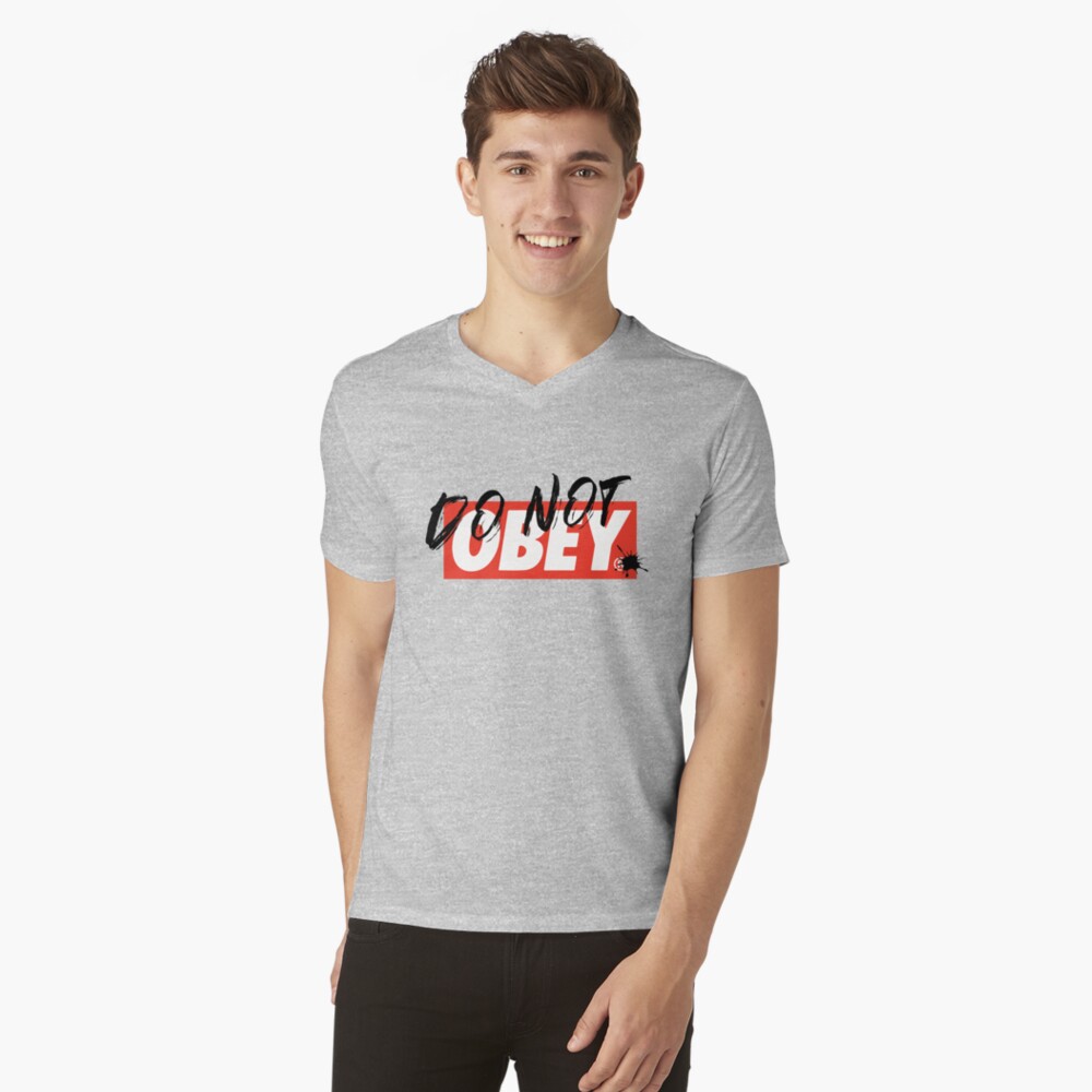 "Do Not Obey" Sticker for Sale by DAN13L | Redbubble