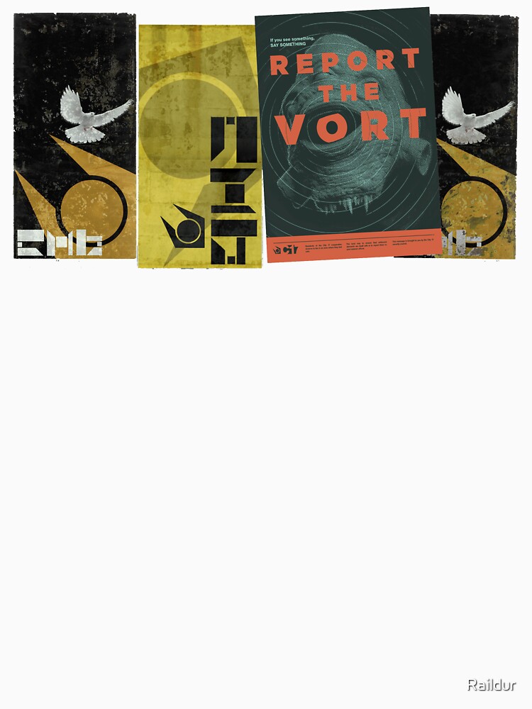 "Half Life Alyx Combine Propaganda Poster 2" T-shirt by Raildur | Redbubble