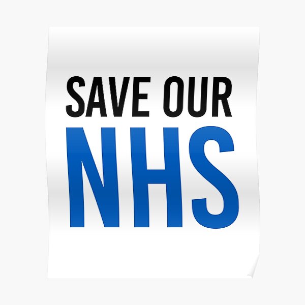 "Save our NHS t-shirt classic, heroes t-shirt, nhs t-shirt" Poster for ...