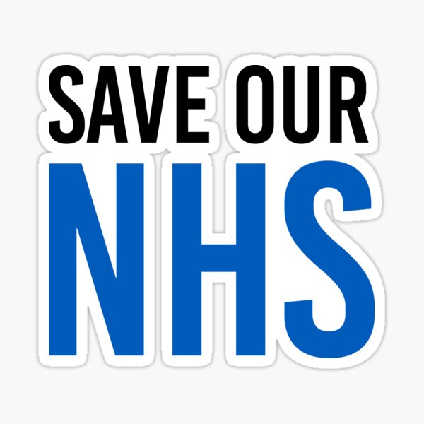 "Save our NHS t-shirt classic, heroes t-shirt, nhs t-shirt" Sticker for ...