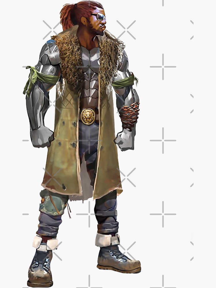 "Mortal Kombat - Jax Character Art - 150220420" Sticker by hdpic-steem ...