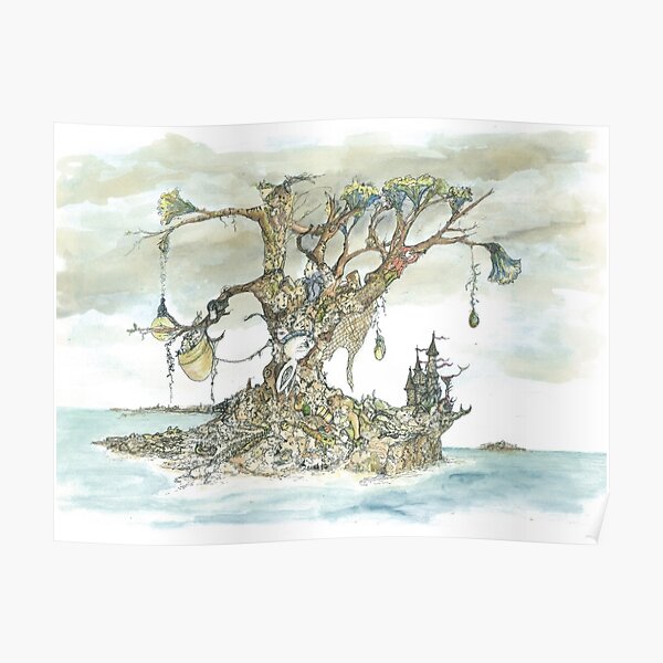 "Down the Rabbit Hole" Poster by jennilivins | Redbubble