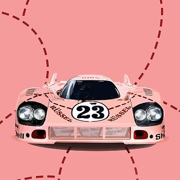 "Porsch 917-20 No 23 'Pink Pig' 1971" Poster for Sale by ...