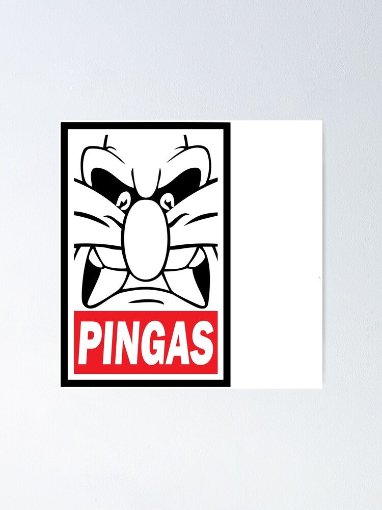 "PINGAS" Poster by BenO81 | Redbubble
