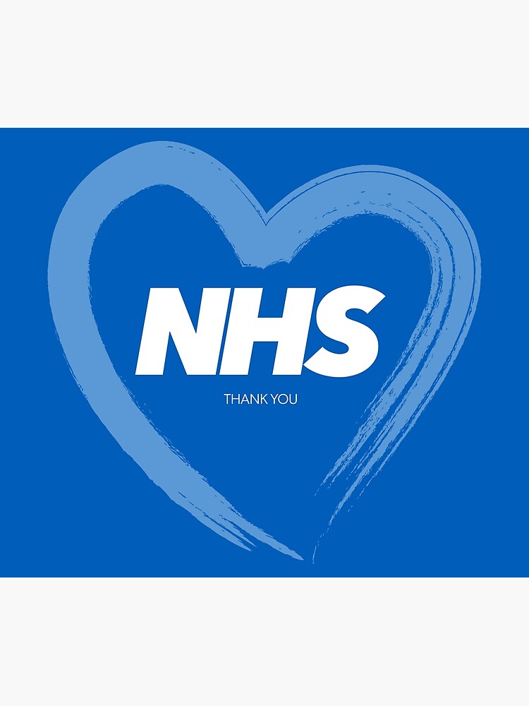 "NHS Thank You" Poster for Sale by Lonestardesign | Redbubble
