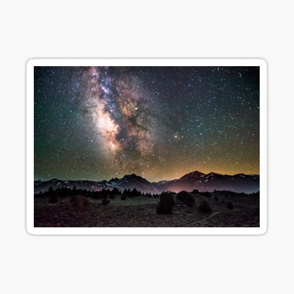"Milky Way" Sticker for Sale by PlainMotif | Redbubble