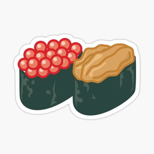 "Sushi Rolls" Sticker by Reethes | Redbubble