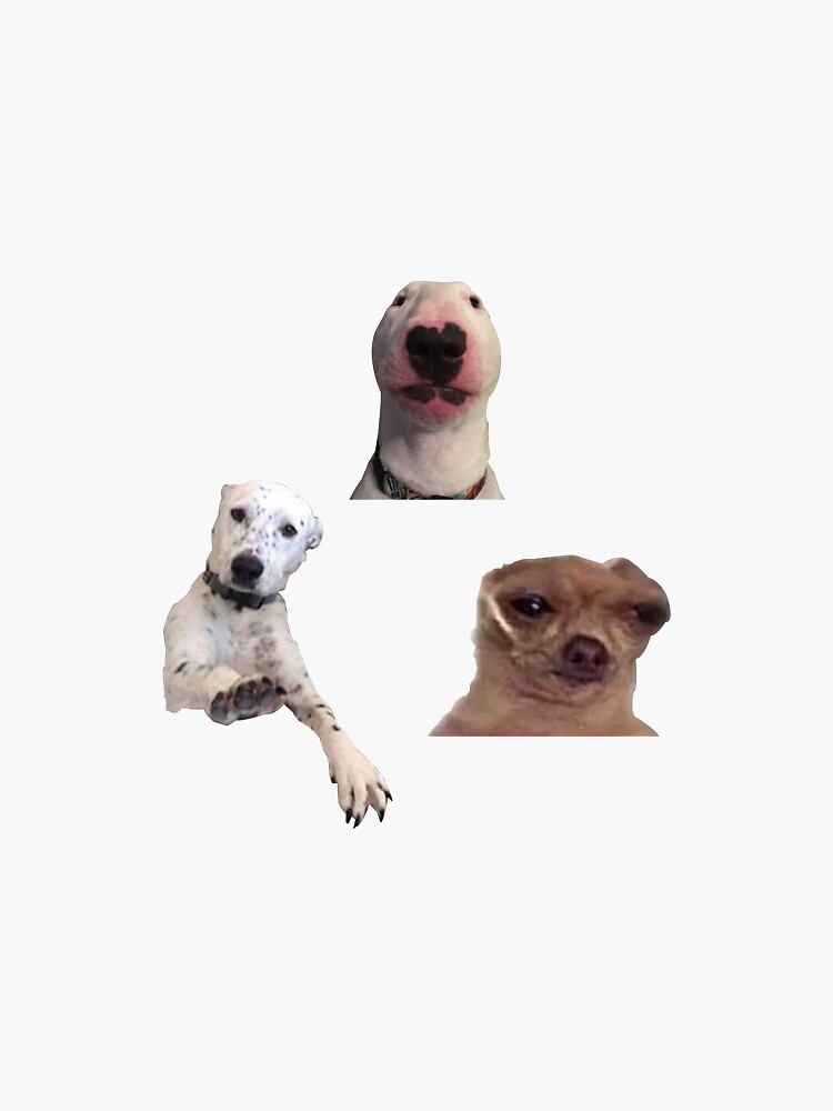 "dog memes pack" Sticker for Sale by FabHarrison | Redbubble