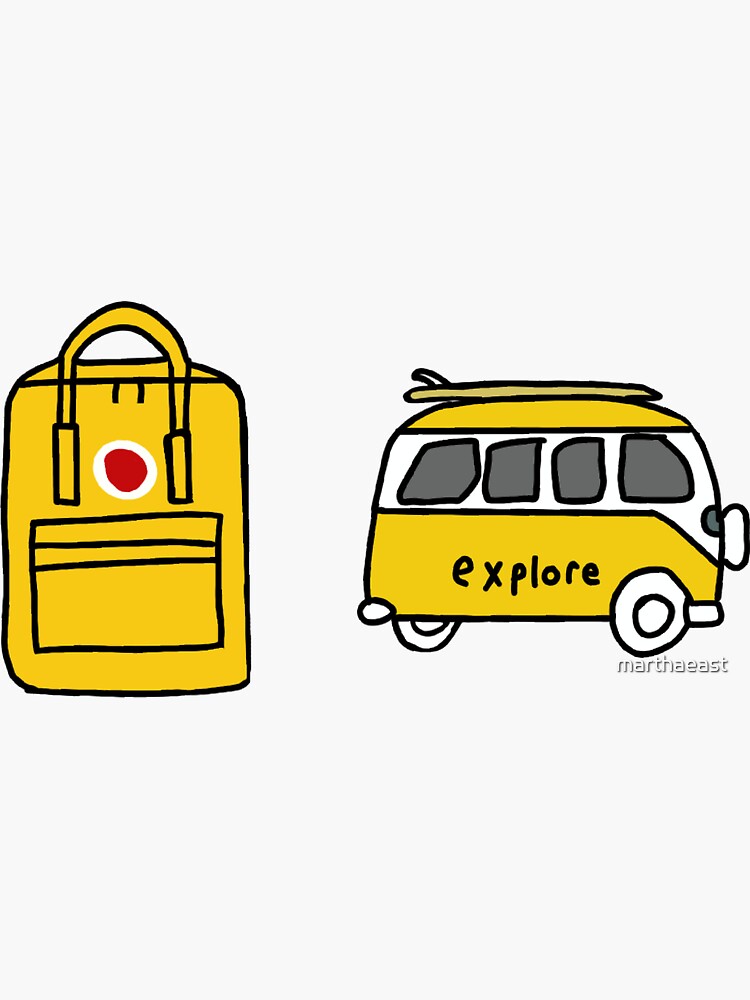 "Yellow vsco mini sticker pack" Sticker for Sale by marthaeast | Redbubble