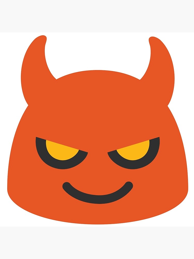 "EMOJI DEVIL" Art Print by BenO81 | Redbubble