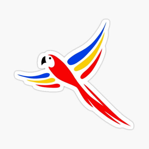 Pegatinas: Guacamaya Roja | Redbubble