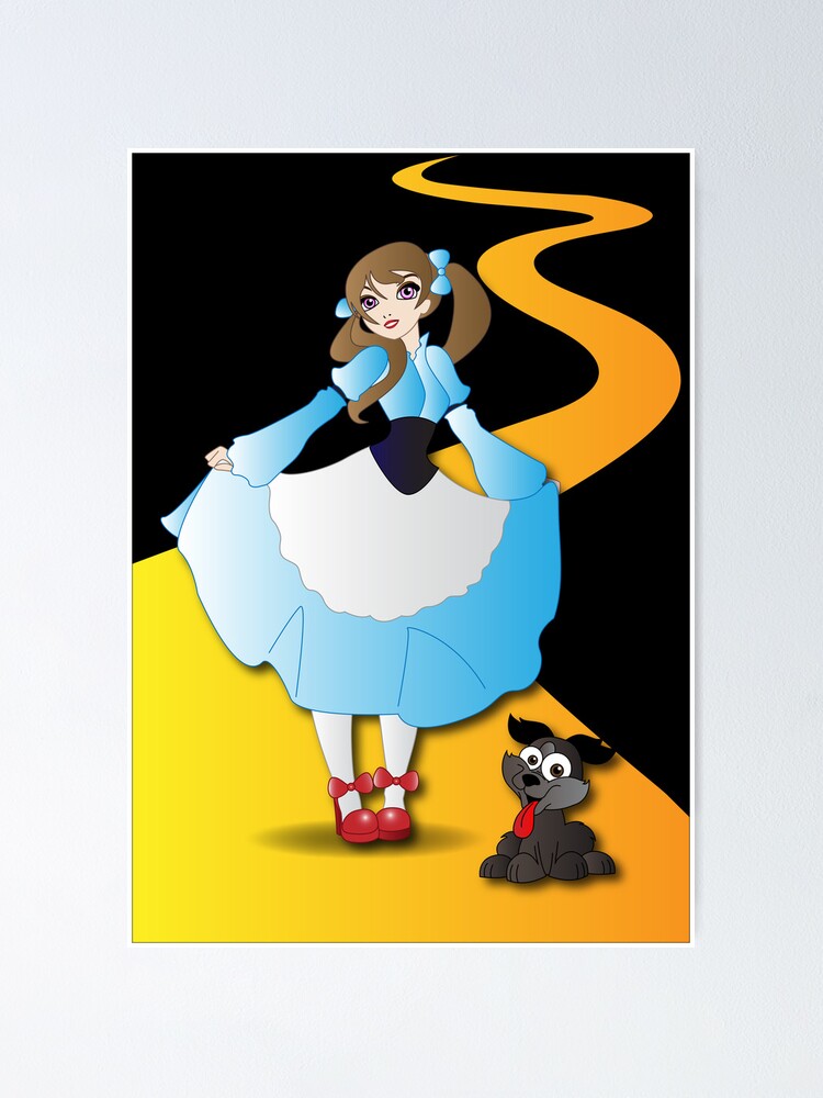 "Twisted - Wizard of Oz " Poster for Sale by retrocharm | Redbubble