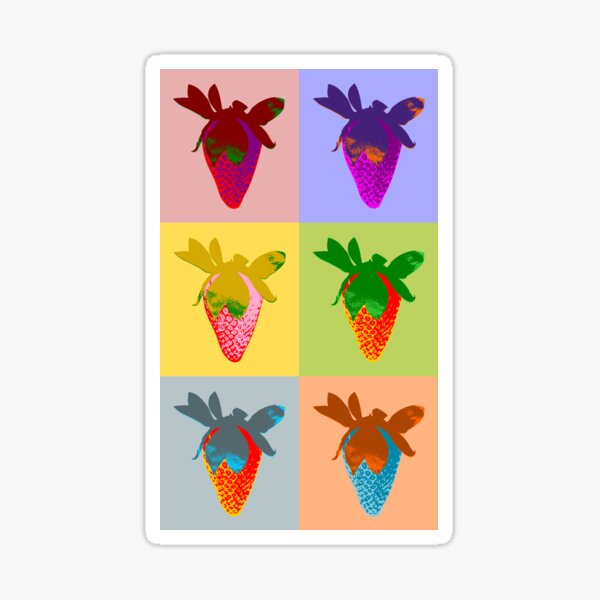 Erdbeere Stickers | Redbubble