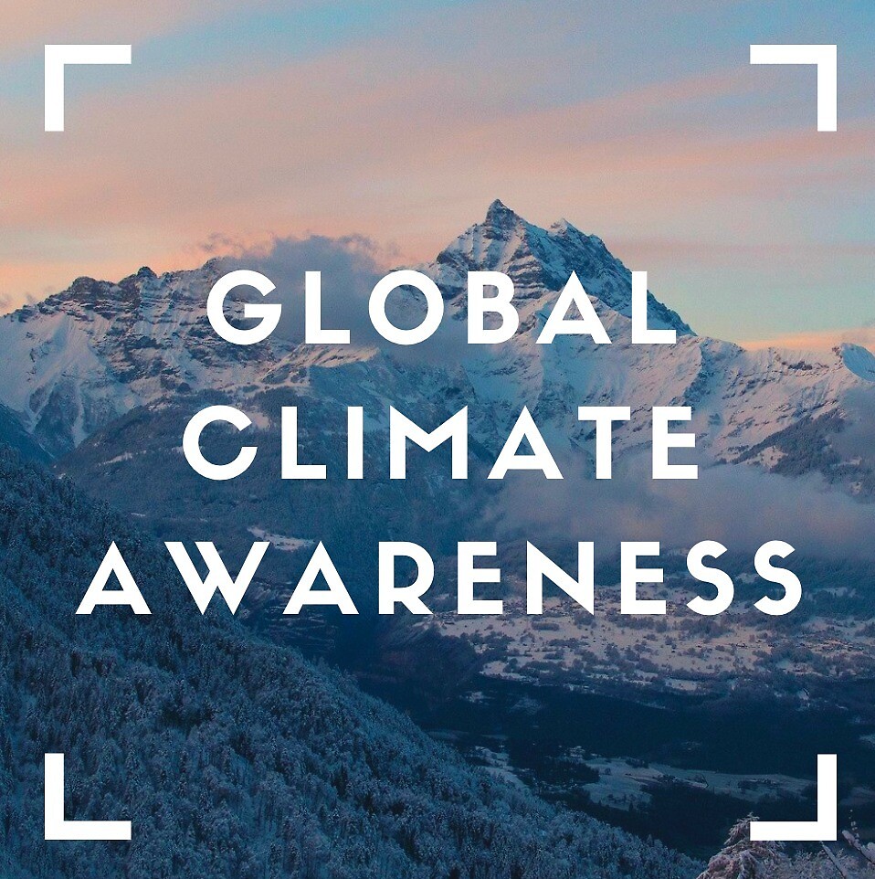 "Logo Sticker" by Global Climate Awareness | Redbubble