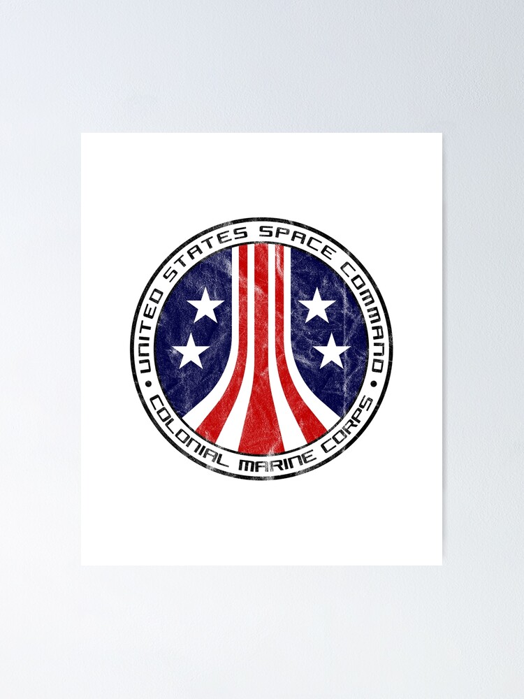 "Colonial Marine Corps - United States Space Command" Poster by ...