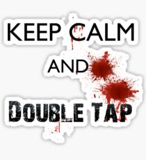 Double Tap Stickers | Redbubble