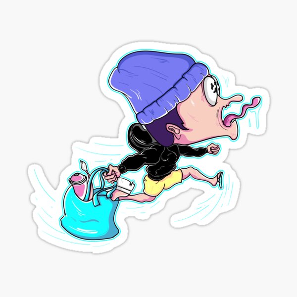Graffiti Character Stickers | Redbubble