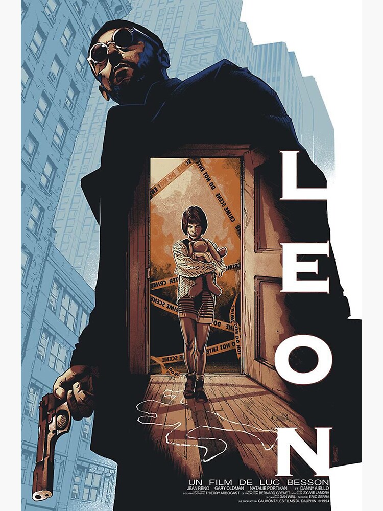 "Léon Fan-Art Cover" Sticker by Robin- | Redbubble