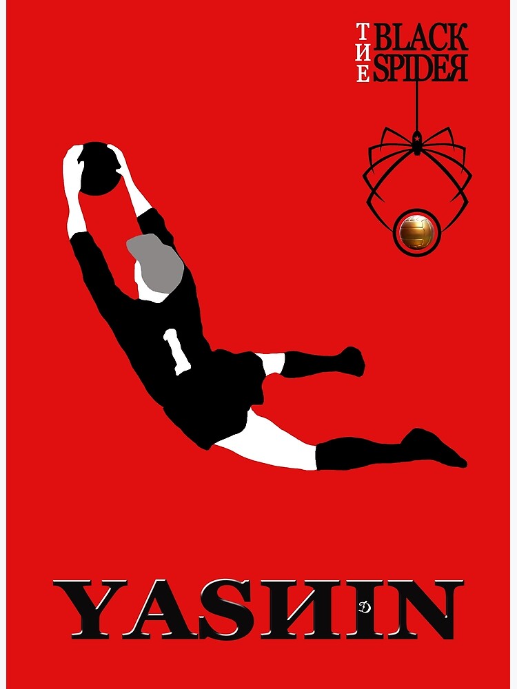 Lámina fotográfica «LEV YASHIN - La araña negra» de FredV | Redbubble