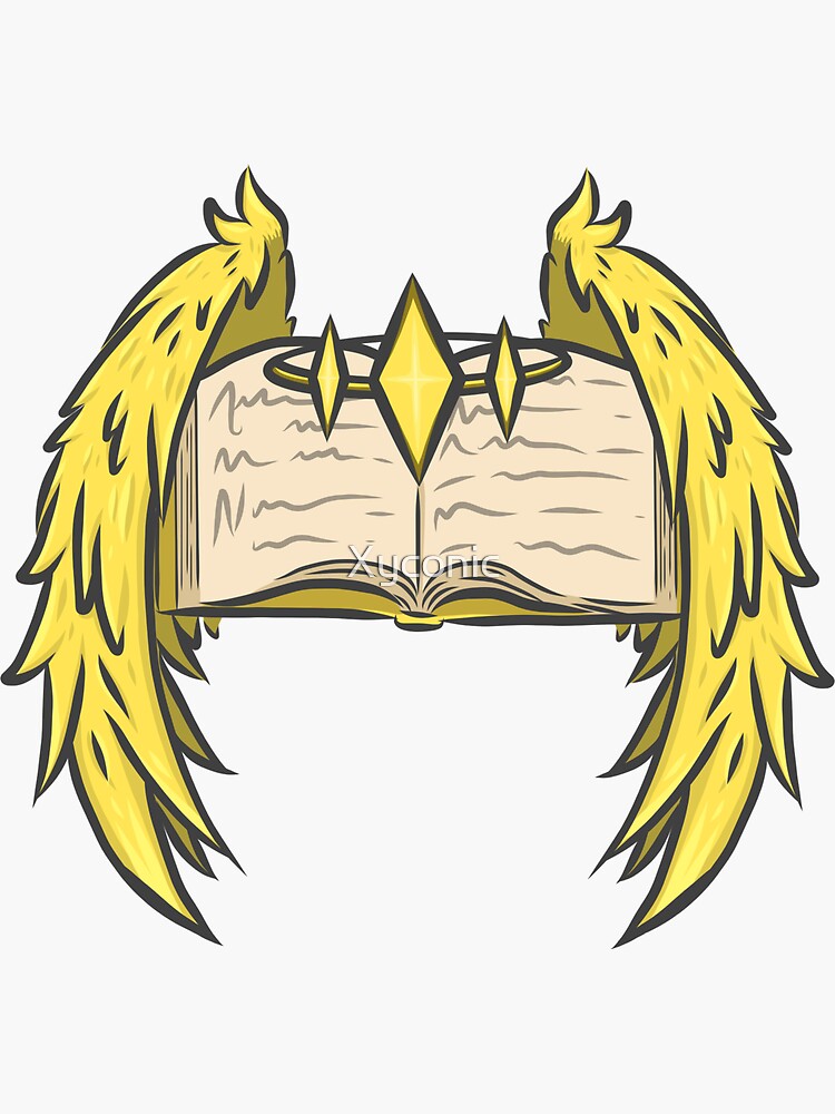 "Paladin Icon Sticker" Sticker by Xyconic | Redbubble