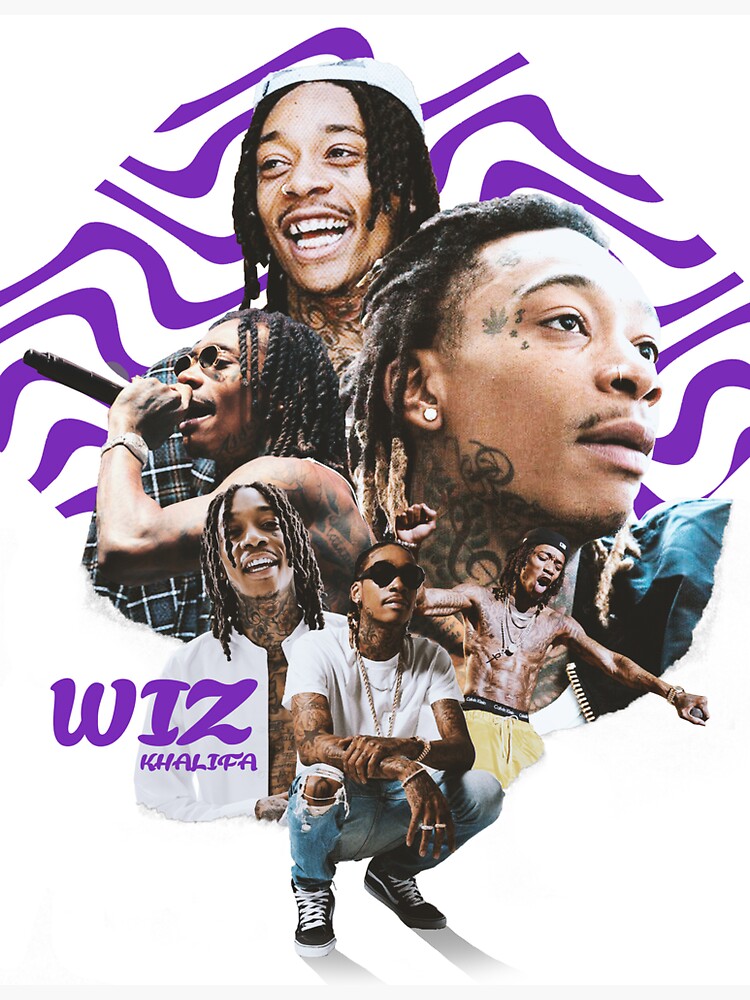 "Wiz Kahlifa" Sticker for Sale by austinaiken | Redbubble