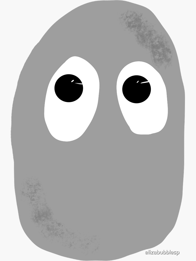 "Pet Rock" Sticker for Sale by elizabubblesp | Redbubble