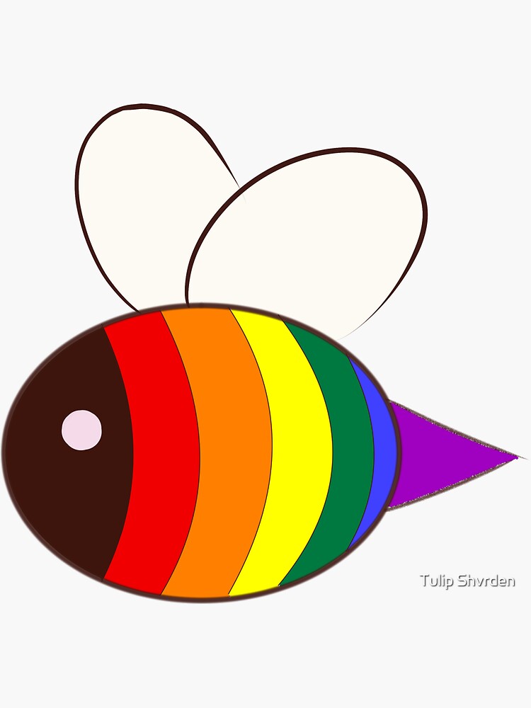 "Gay Bee" Sticker for Sale by TulipShvrden | Redbubble